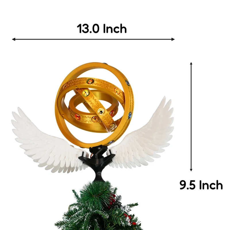 8″ Thrones Angels Biblically Accurate Ophanim Tree Topper