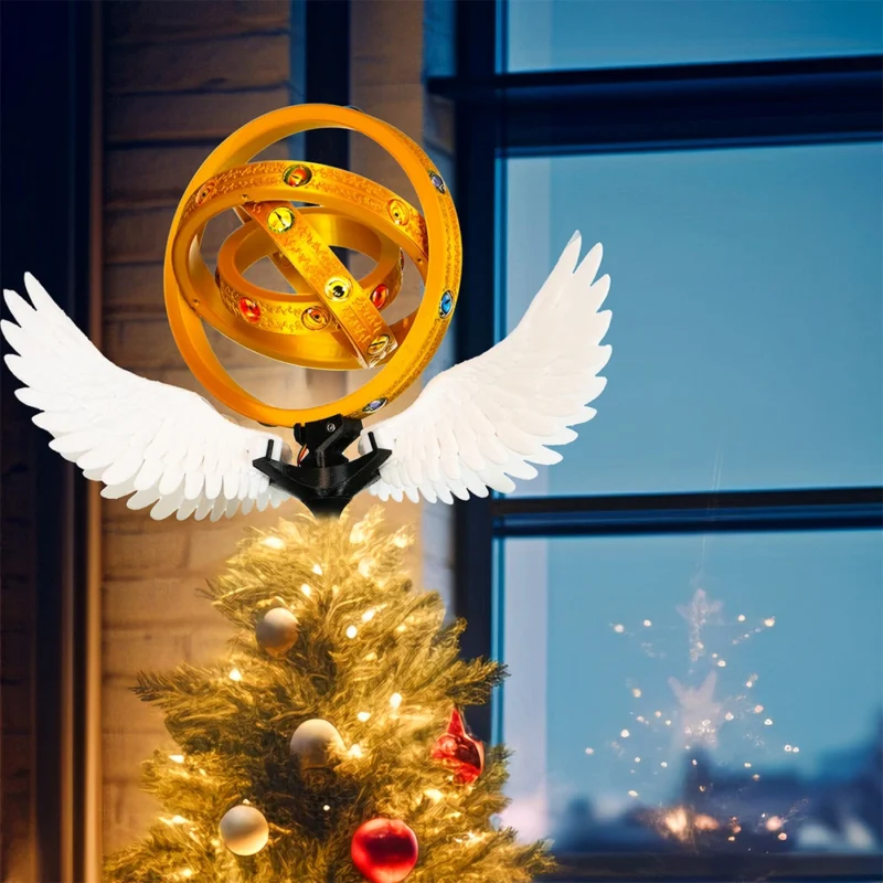 8″ Thrones Angels Biblically Accurate Ophanim Tree Topper